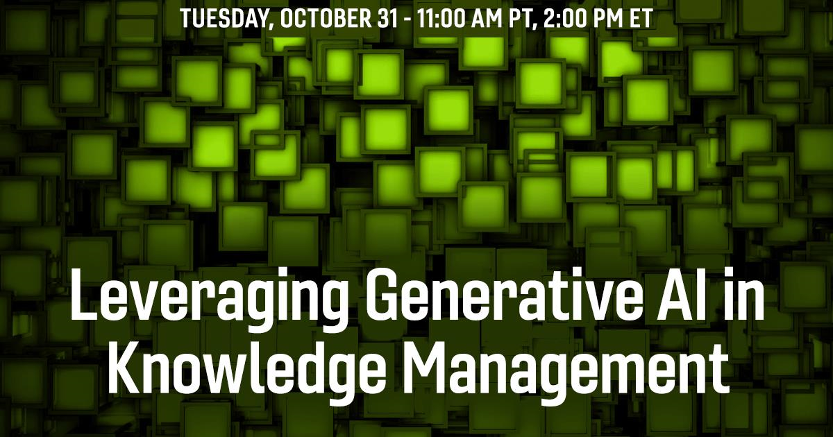 Leveraging Generative Ai In Knowledge Management Kmworld