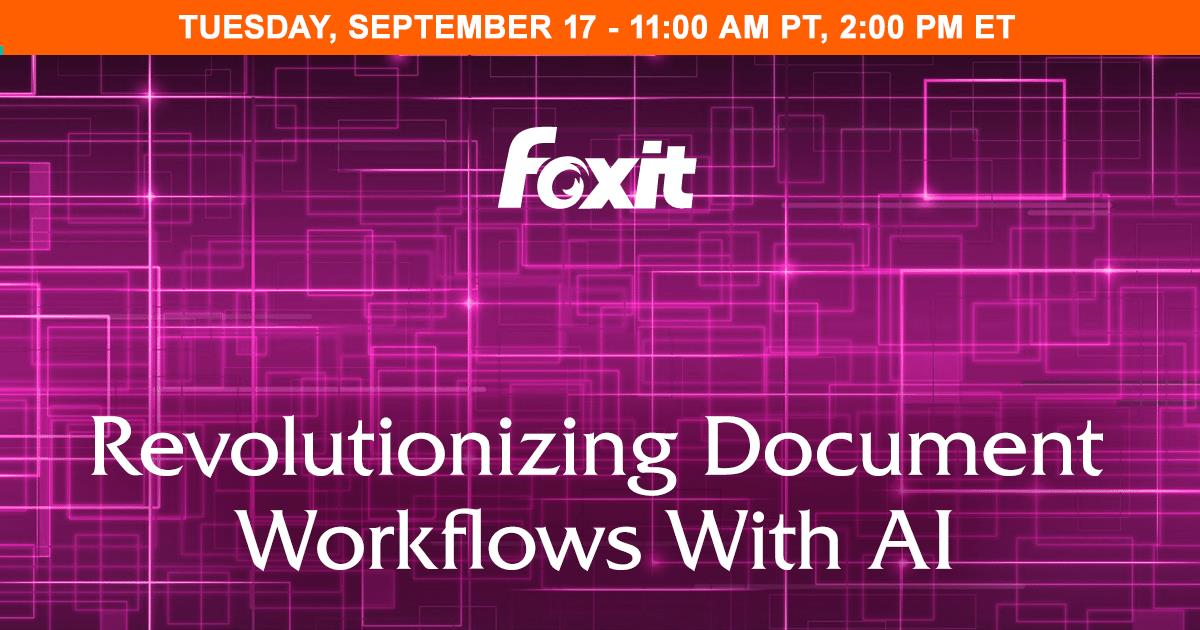Revolutionizing Document Workflows With AI - KMWorld Revolutionizing Document Workflows With AI - KMWorld