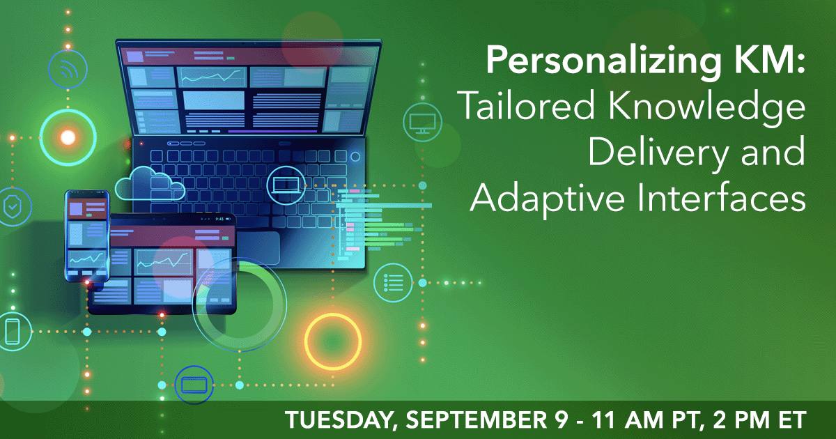 KMWorld Training and Webinars - KMWorld